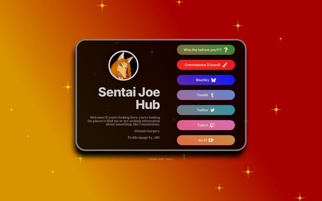 Sentai Joe Hub